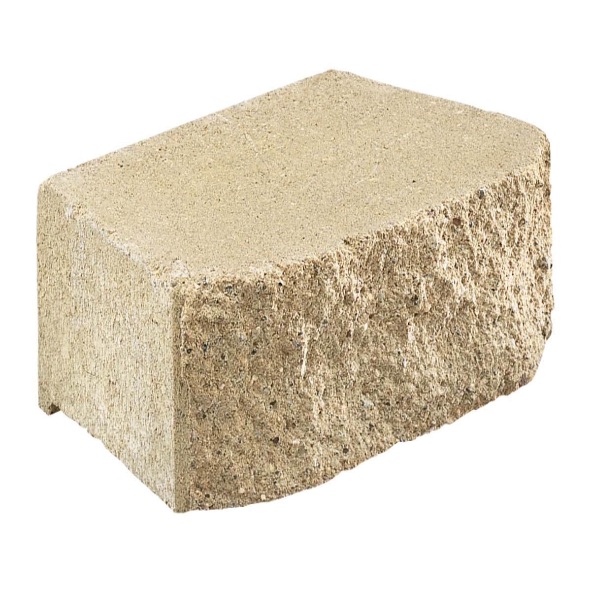 Belgard Windsor Stone Wall Block Tan 4 in. x 12 in. x 7 in. (126 pc ...