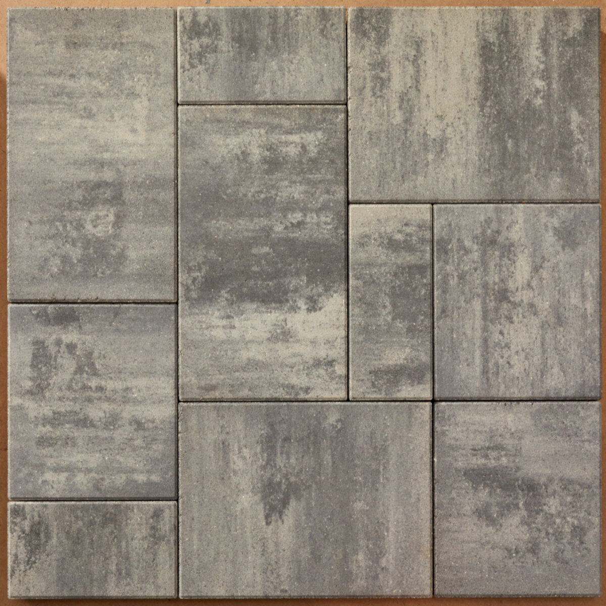 Belgard Dimensions Paver Pewter/Foundry 24 in. x 24 in. 60 mm (80 sq ...