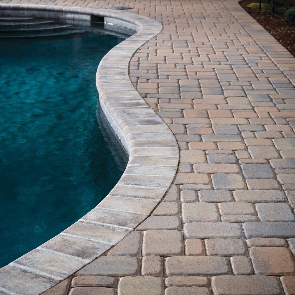 Belgard Eastwood Coping Cream 6 in. x 12 in. 60 mm (168 pc./pallet ...