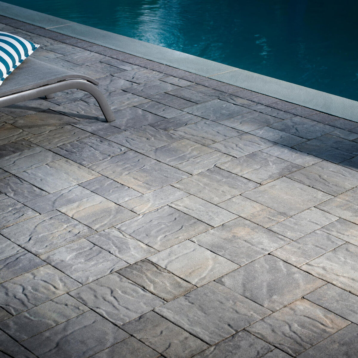 Belgard Catalina Slate Paver 3 pc. Silex Blend 60 mm (120 sq. ft ...