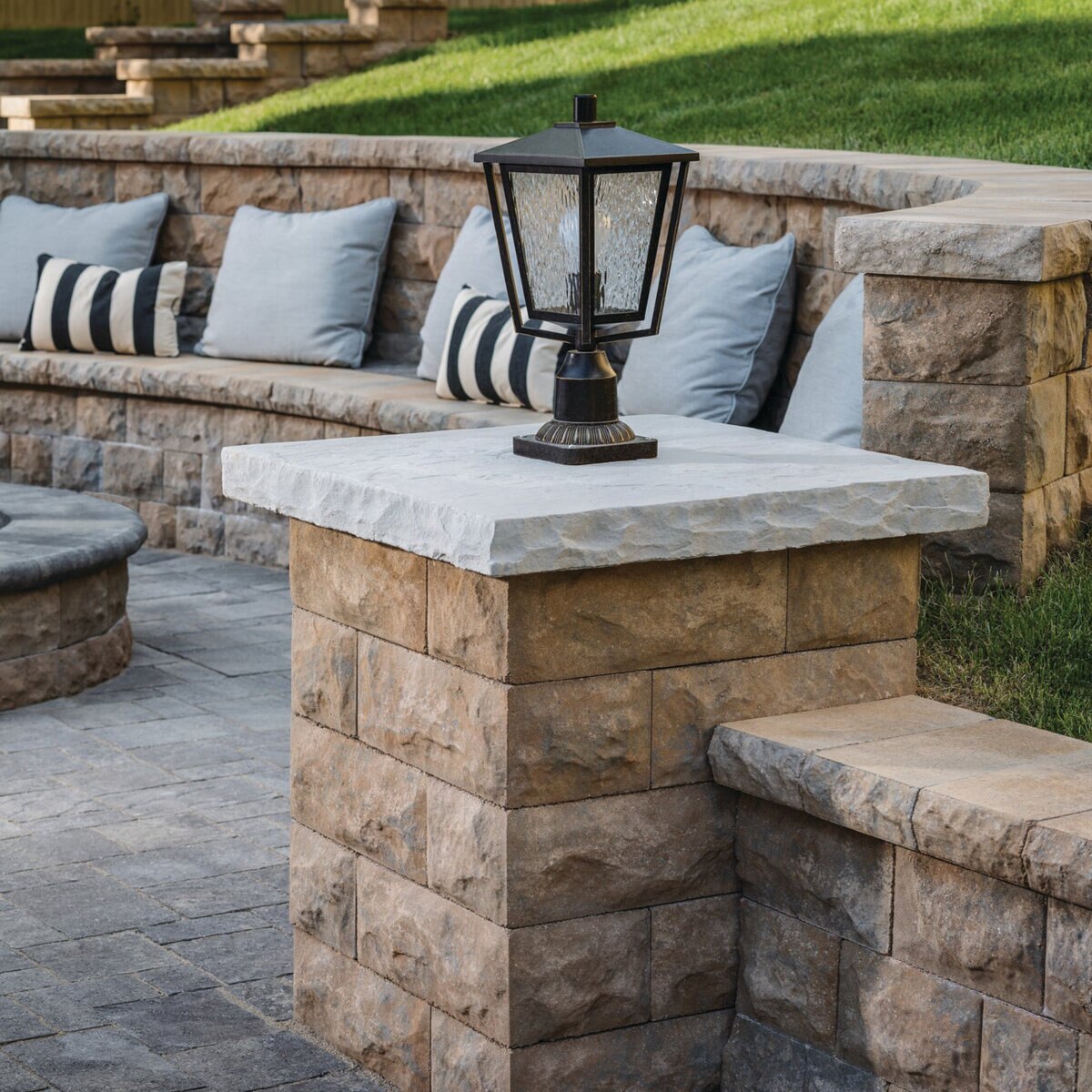 Belgard Pier Cap Charcoal 30 in. x 30 in. x 2-1/2 in. (12 pc./pallet ...