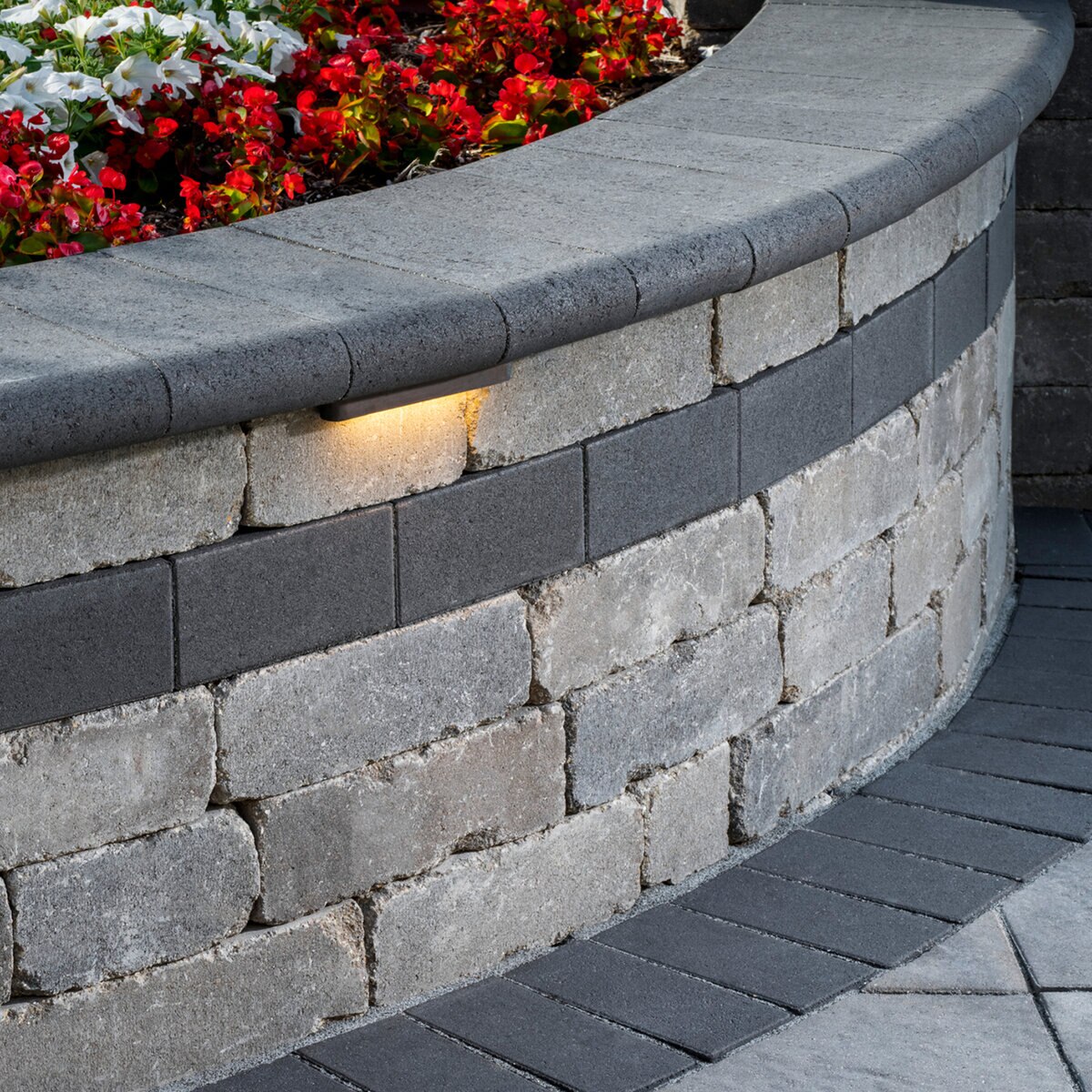 Belgard Marina Bullnose Coping Bourbon 6 in. x 12 in. 60 mm (97.5 ln ...