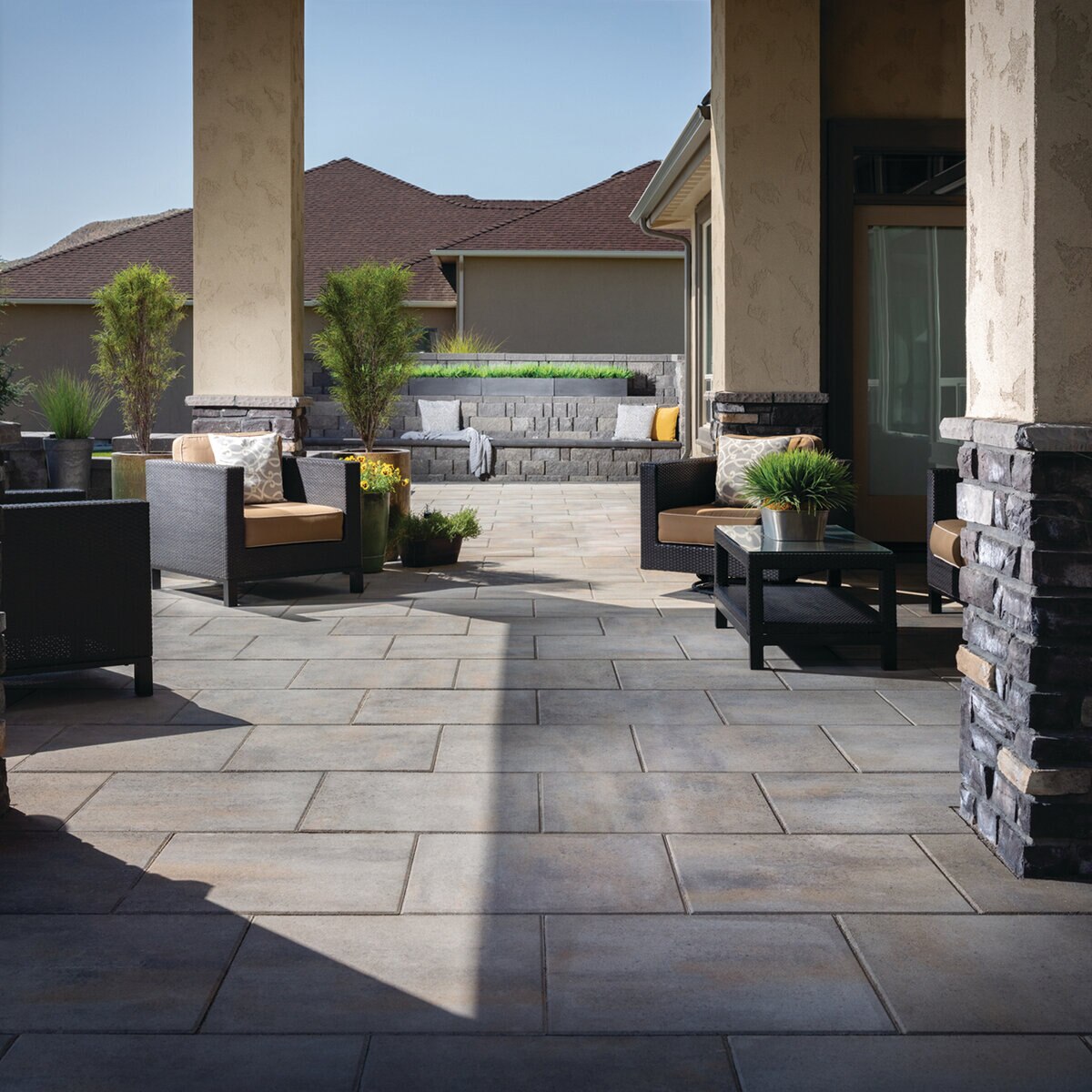 Belgard Plaza Paver Smooth Scandina Gray 24 in. x 24 in | SiteOne