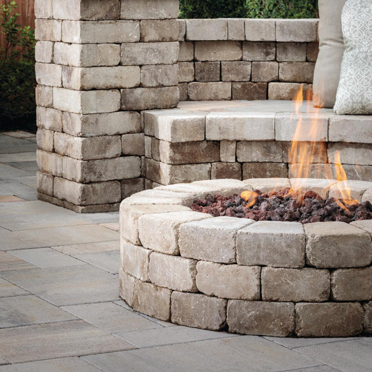 Belgard Weston Fire Pit Round Kit Avondale 39 in | SiteOne US