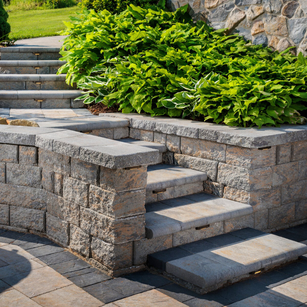 Highland St1 6 in. Retaining Wall: James River 6 in. x 6 in. x 9 in. (3 ...