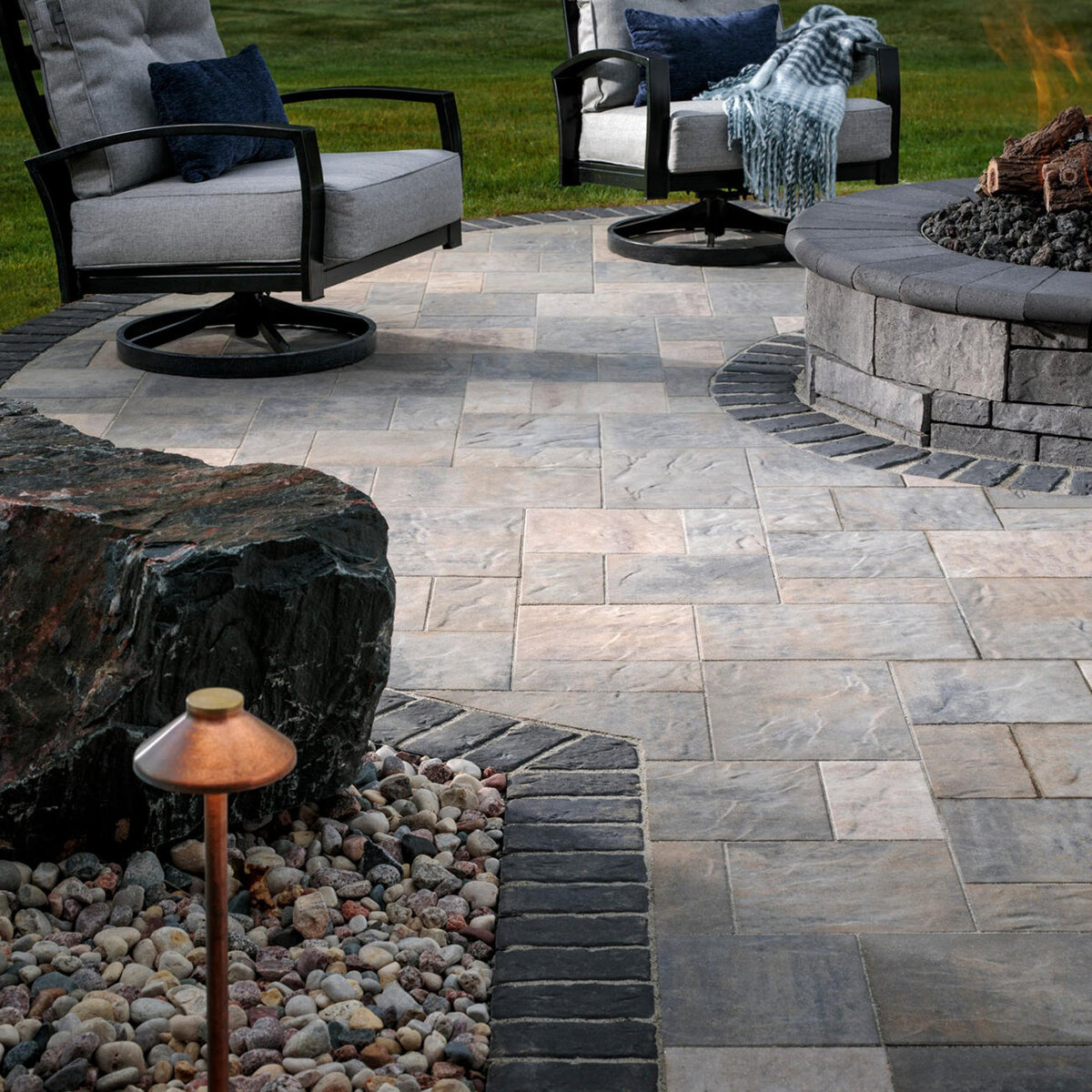 Belgard Origins 6 Paver Aspen Blend (120 sq. ft./pallet) | SiteOne US