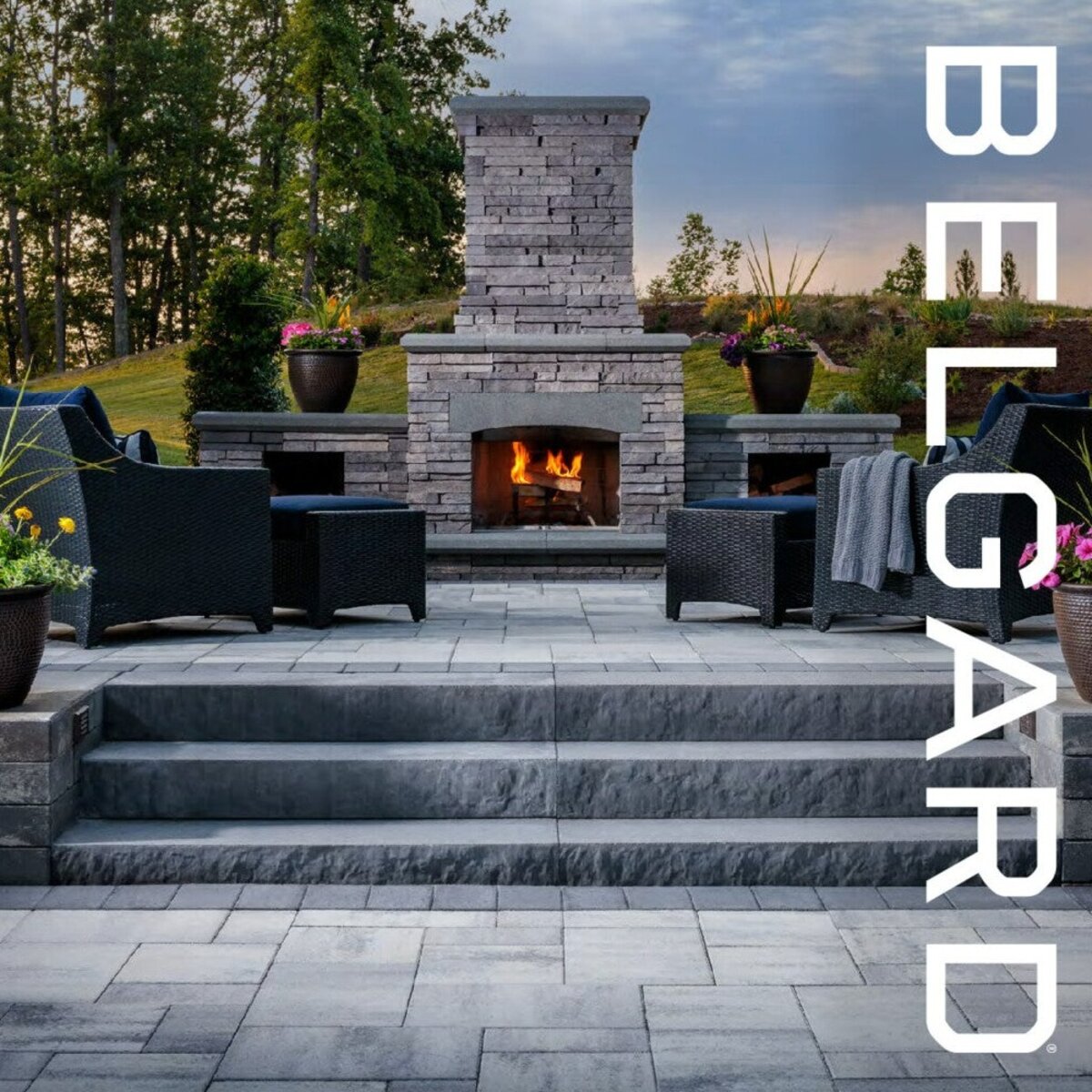 Belgard Pacific Slate Paver Granite Standard (3.7 pc./sq. ft.)(98 sq ...