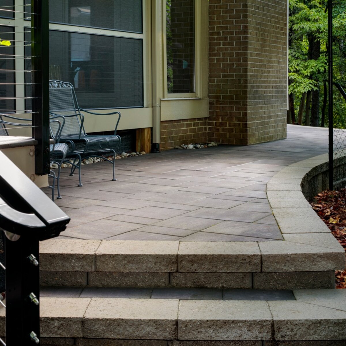 Belgard Diamond Pro Wall Pin System Smooth Face Gray 8 in. X 18 in. 12 ...