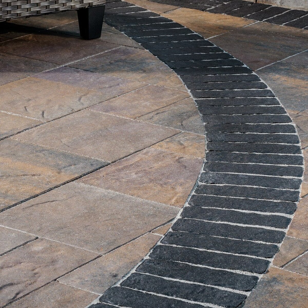 Belgard Origins 12 Paver w/ Durafusion Tofino Gray (120 sq. ft./pallet ...