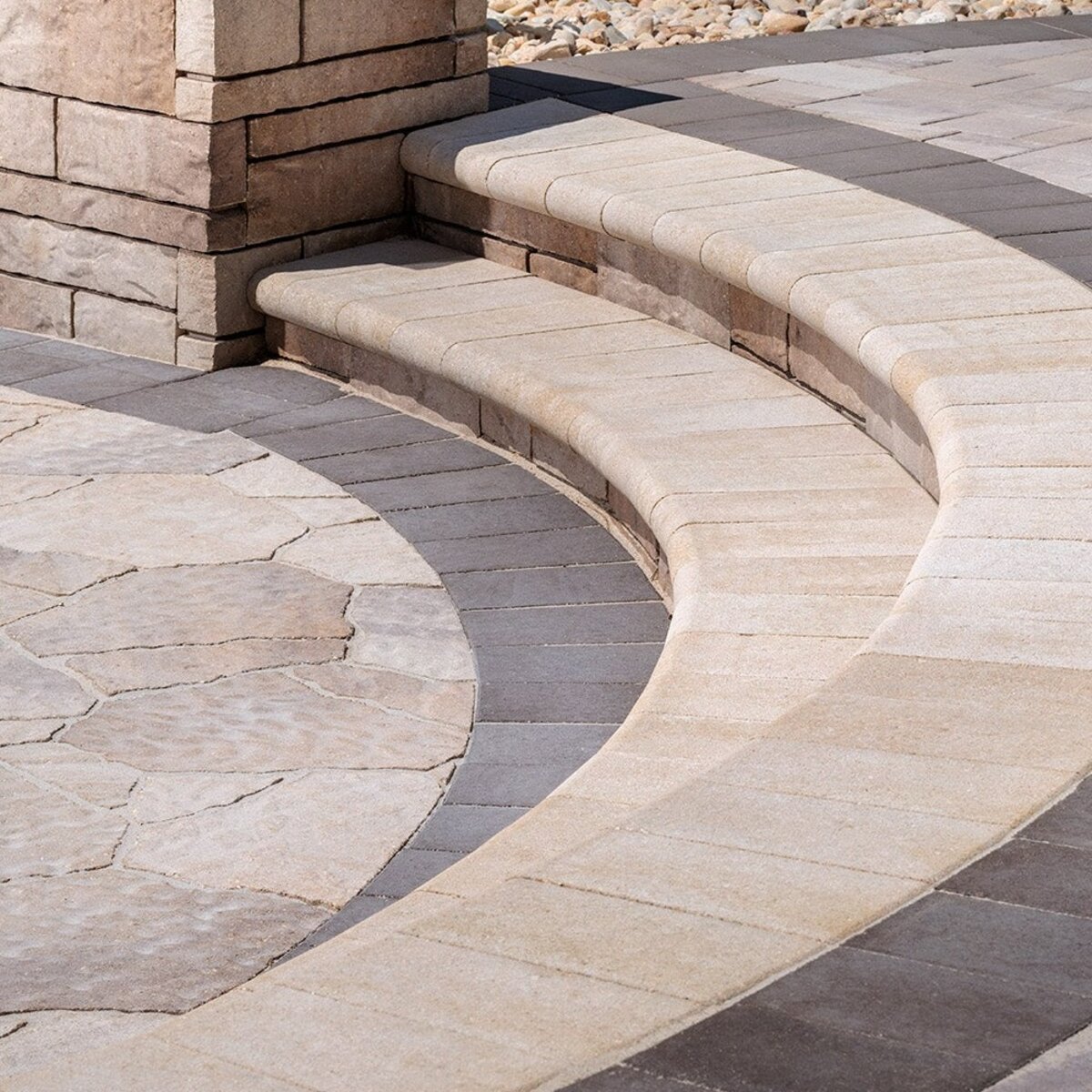 Belgard Marina Coping Bourbon Brown 6 in. x 12 in. 60 mm (168 pc ...
