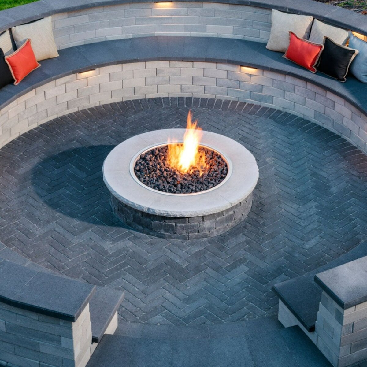Belgard Brooklyn 3 in. x 9 in. Accent Paver Midnight w/ Durafusion (99. ...
