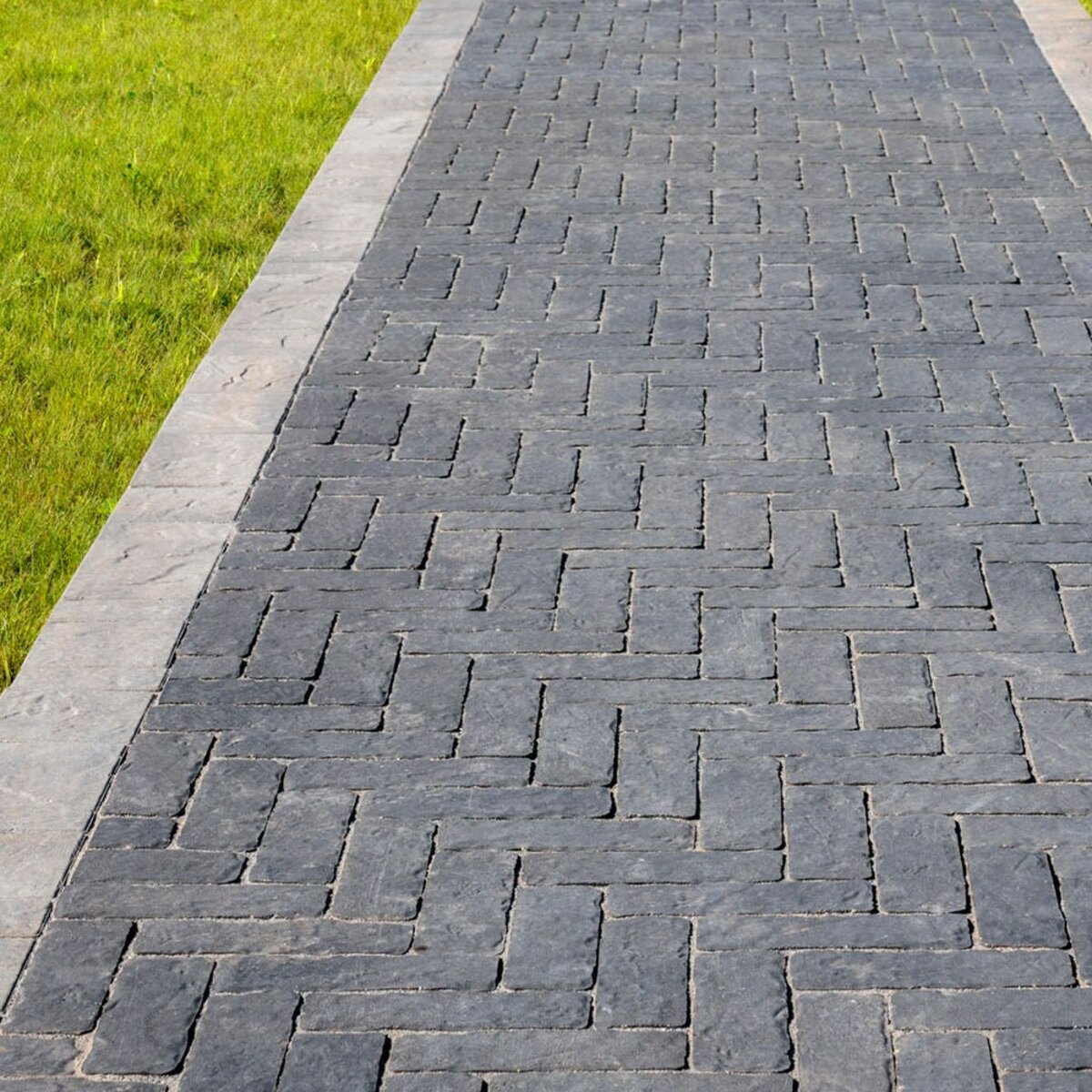 Belgard Brooklyn 3 in. x 9 in. Accent Paver Midnight w/ Durafusion (99. ...