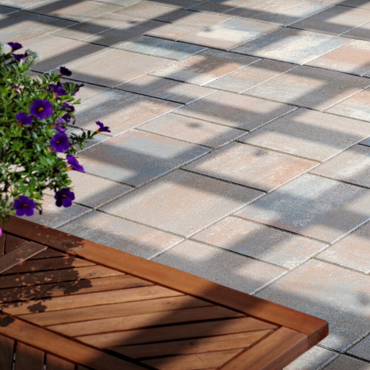 Belgard Catalina Grana Paver Large w/ Durafusion Gray, Charcoal 60 mm ...