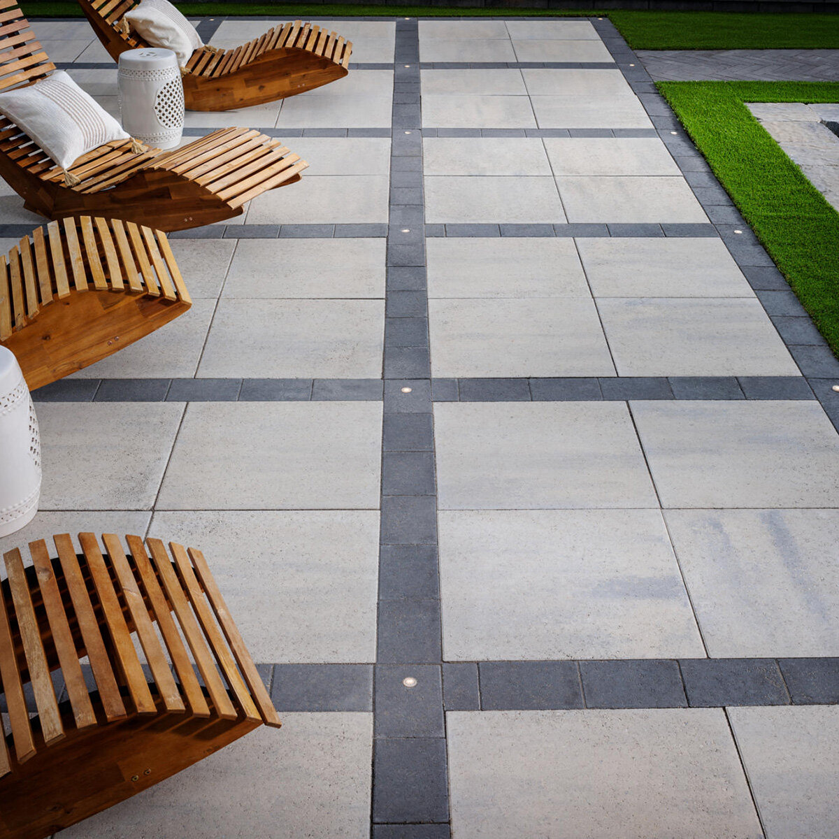 Belgard Dimensions Accent Smooth Graphite 60 mm 3 in. x 12 in. (110 sq ...