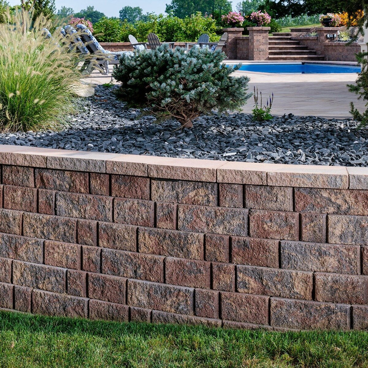 Belgard Highland Stone FSW Wall Large 18 in. Brittany Beige (29 sq. ft ...