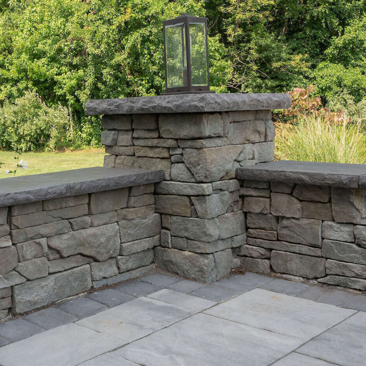 Belgard Belmont Pier Cap Bluestone 28 in. x 28 in. x 3 in. (4 pc ...