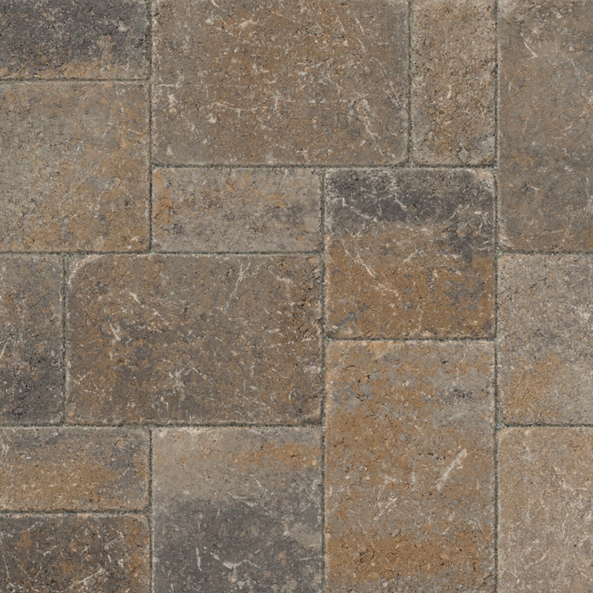 Belgard Dublin Cobble Paver Modular Square Victorian Blend 9 in. x 9 in ...
