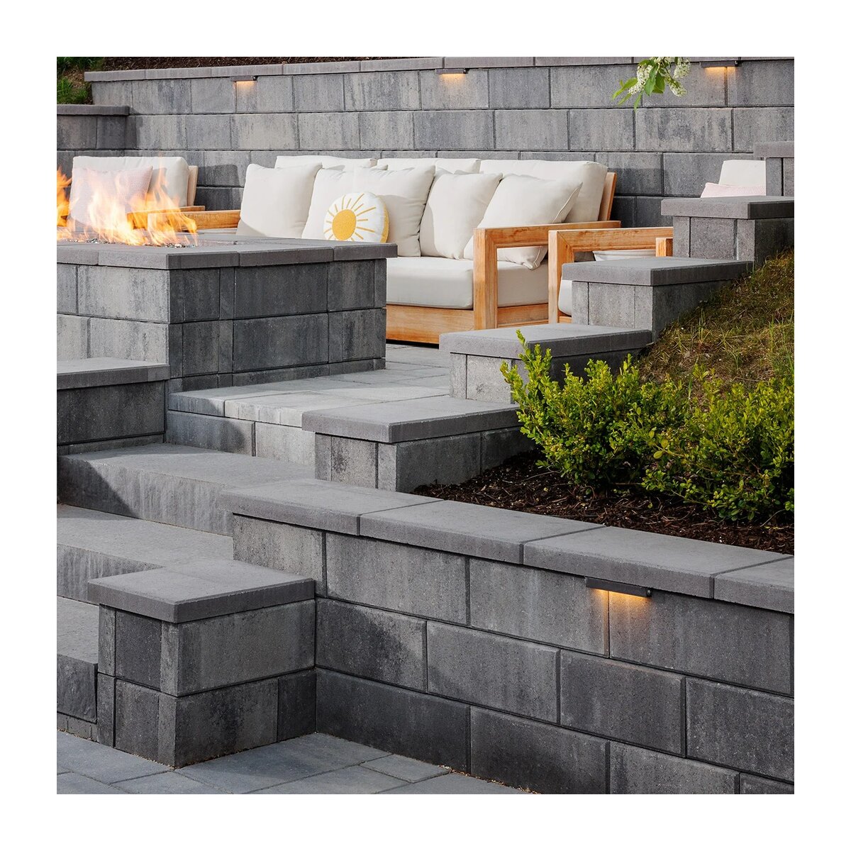 Belgard Melville Tandem Wall Scandina Gray (70.1 sq. ft | SiteOne