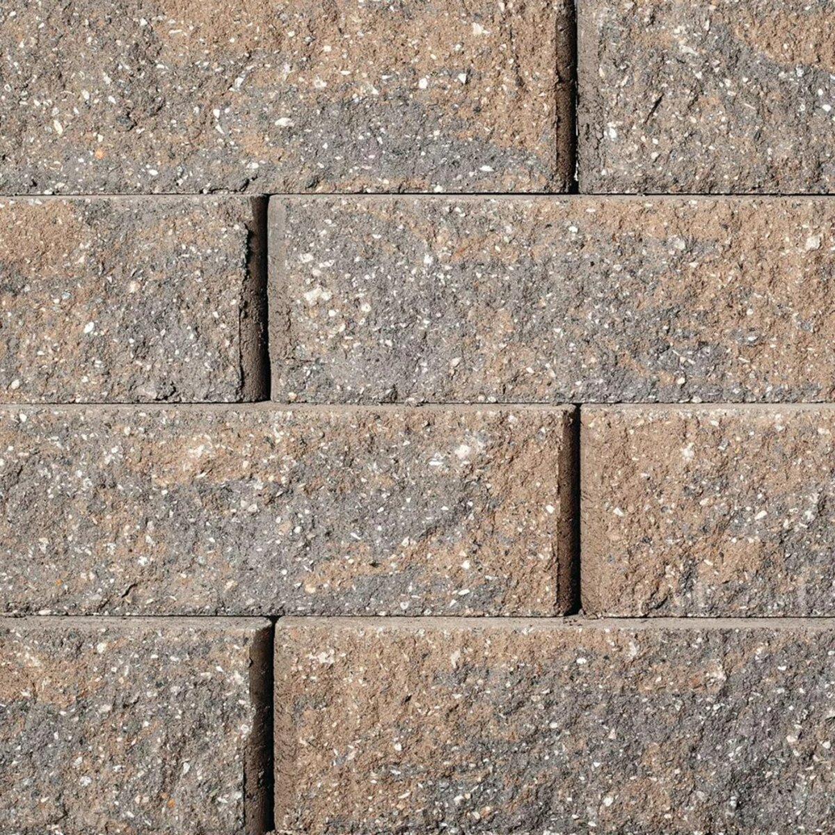 Belgard Highland Stone SRW Wall Block 18 in. x 12 in. x 6 in. Shaded ...