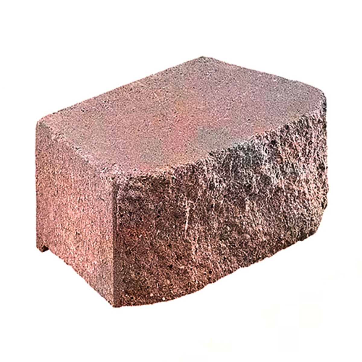 Belgard Windsor Stone Wall Block Red Charcoal 4 in. x 12 in. x 7 in ...