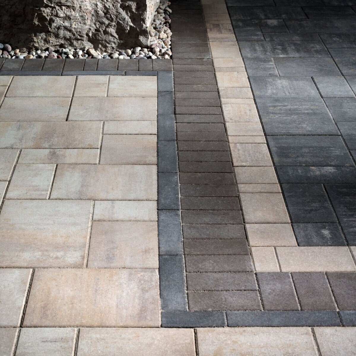 Belgard Dimensions 18 Paver Sable Blend 60 mm (112.5 sq. ft./pallet ...