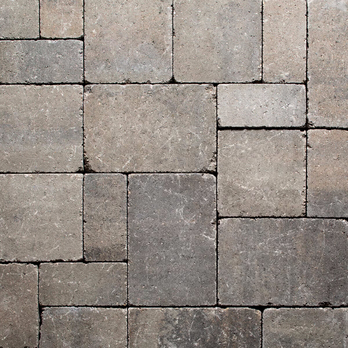 Belgard Dublin Cobble Paver 3 pc. Cotswold Mist (128 sq. ft./pallet ...