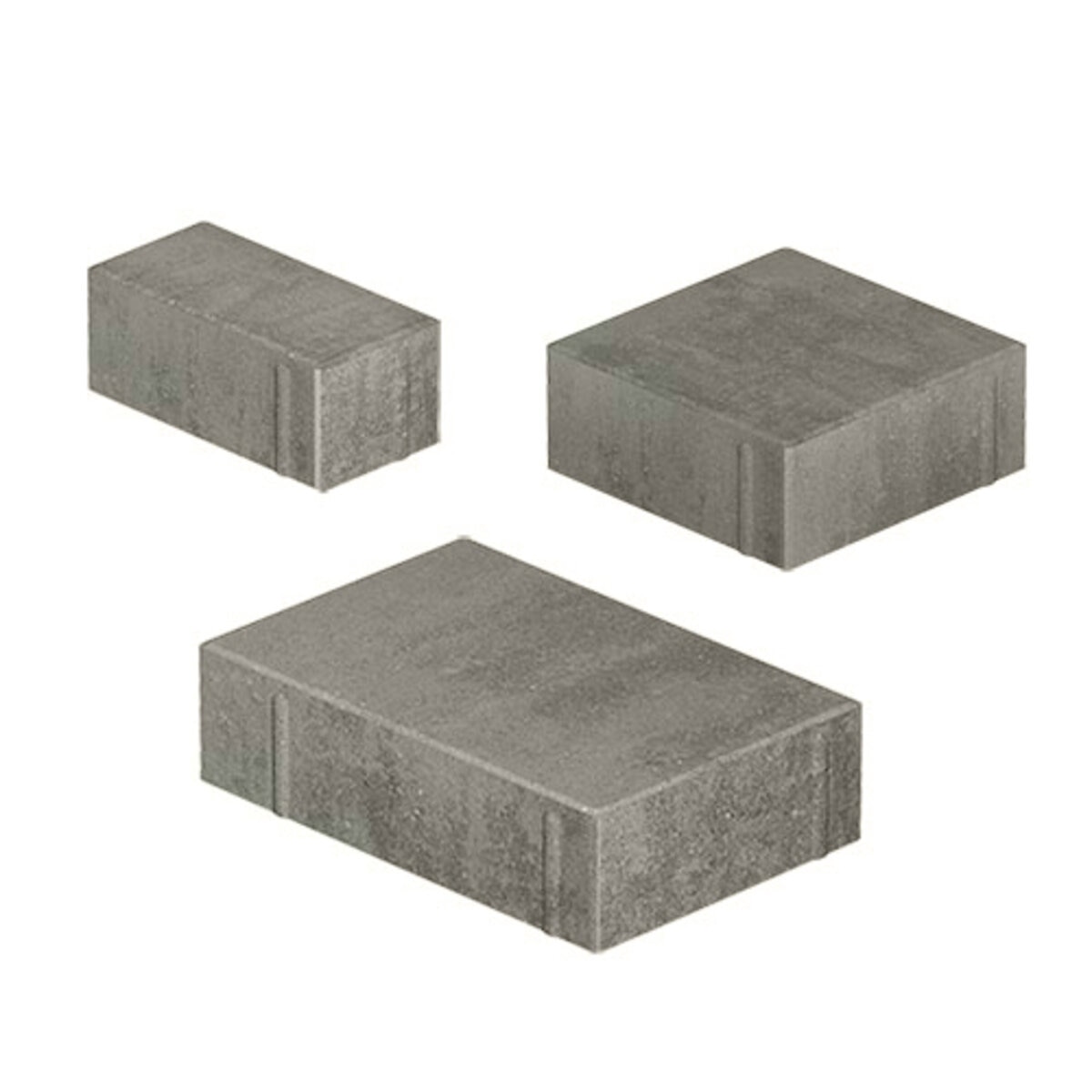 Belgard Dimensions 6 Paver 3 pc. Shaded Gray 60 mm (120 sq. ft./pallet ...