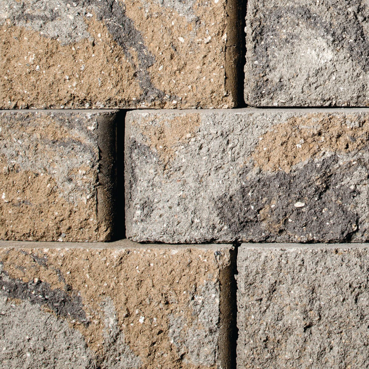 Belgard Highland Stone SRW Wall Block Large Victorian Blend 18 in. 6 in ...