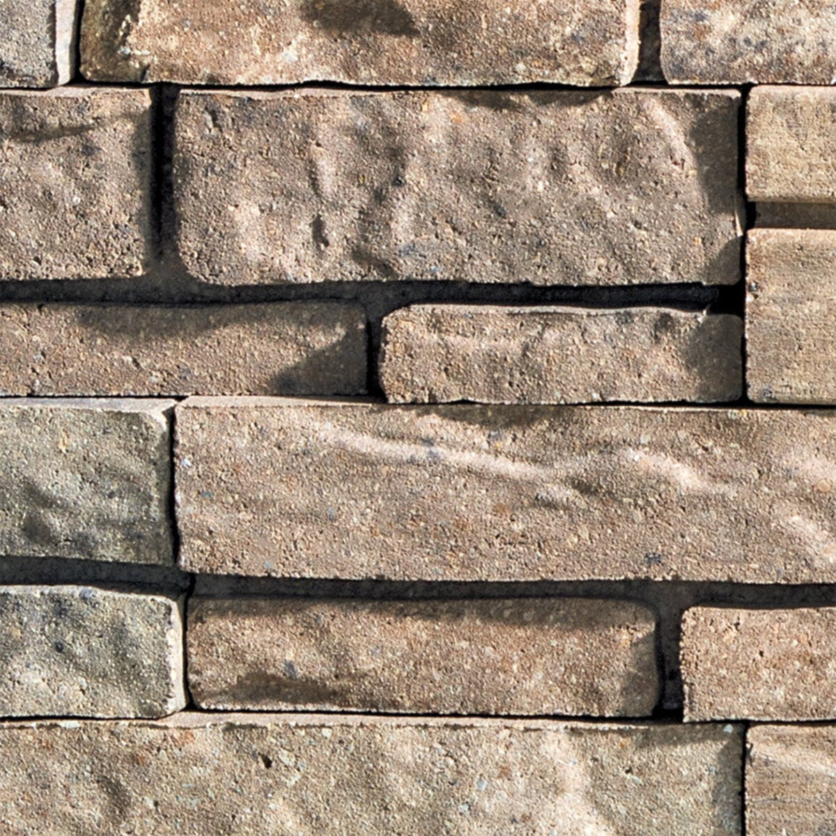 Belgard Lamina Tandem Ashlar Wall Sienna Blend 7 in. x 2-5/8 in. (90 sq ...