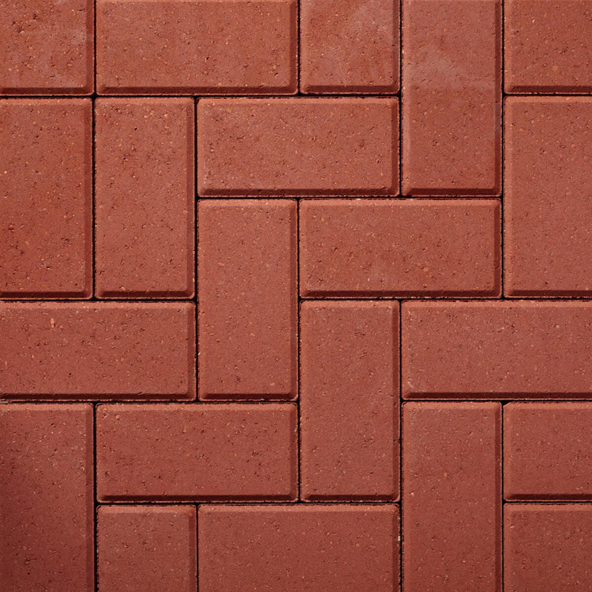 Belgard Holland Stone Paver Red 4 in. x 8 in. 60 mm (120 sq. ft./pallet ...