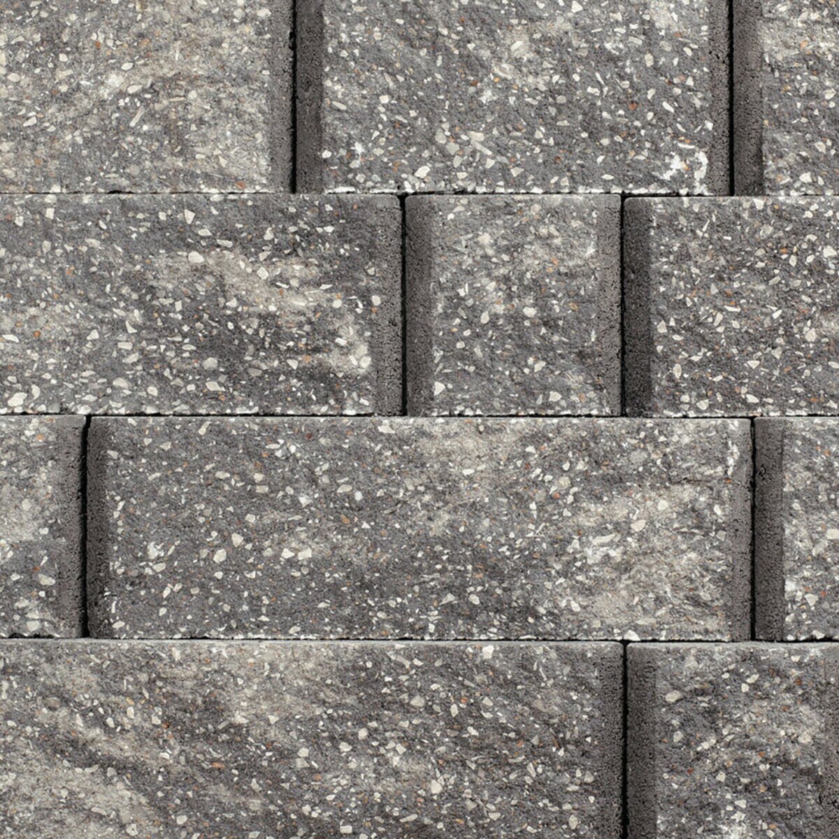 Belgard Diamond 9D / Highland SRW Wall Block Oxford Charcoal Straight ...