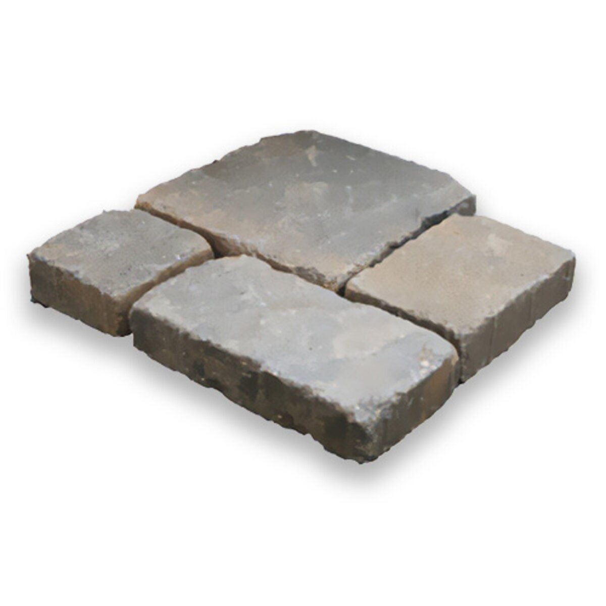 Bella Vista Stone Paver Large Square Tuscany Rustic 12 in. x 12 in. x 2 ...