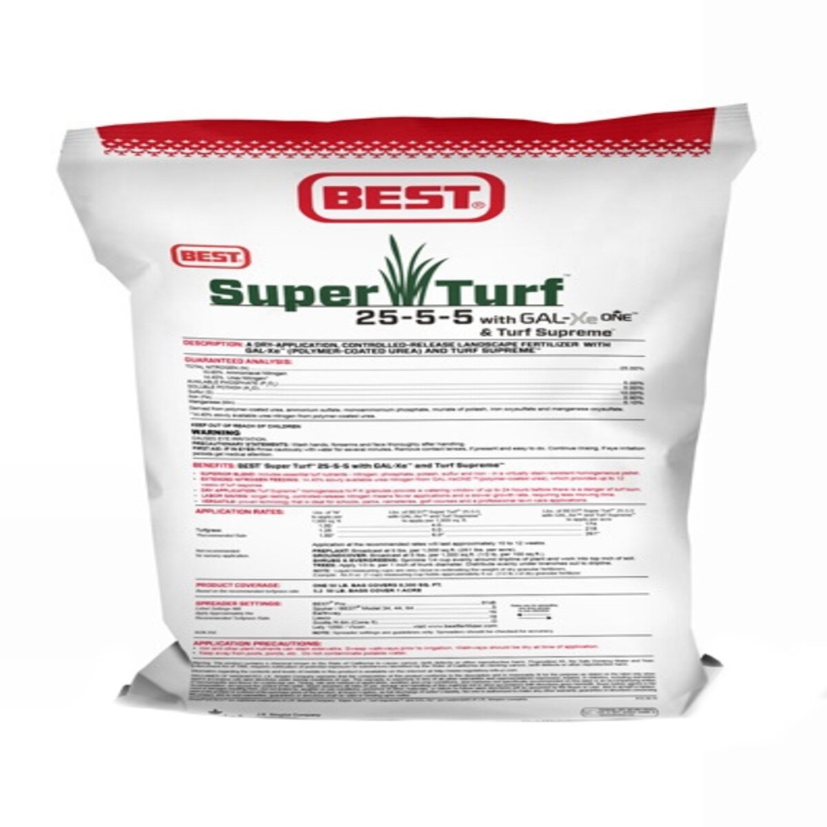 Best Super Turf Fertilizer 25-5-5 50 lb | SiteOne US
