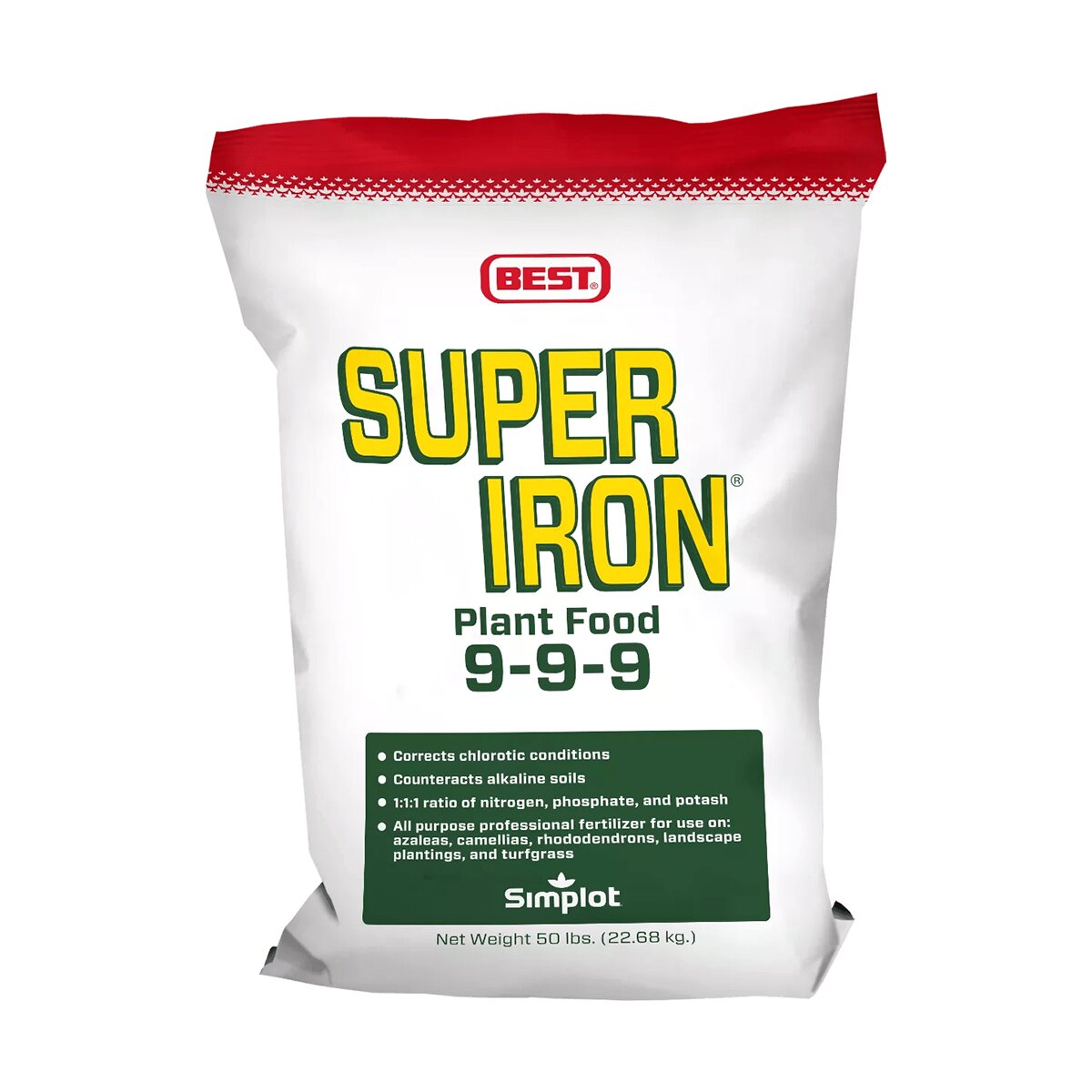 BEST Blended Fertilizer 9-9-9 Super Iron AS 10 Fe 50 lb. Bag | SiteOne US