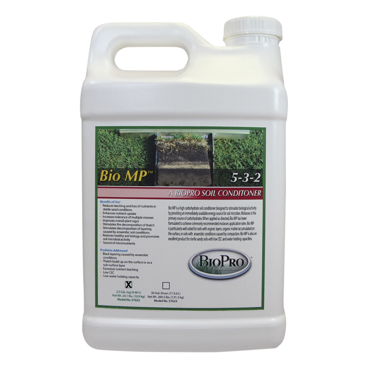 BioPro Bio MP 5-3-2 0.15%Fe 0.15%Mn 0.15%Zn All Purpose Liquid ...