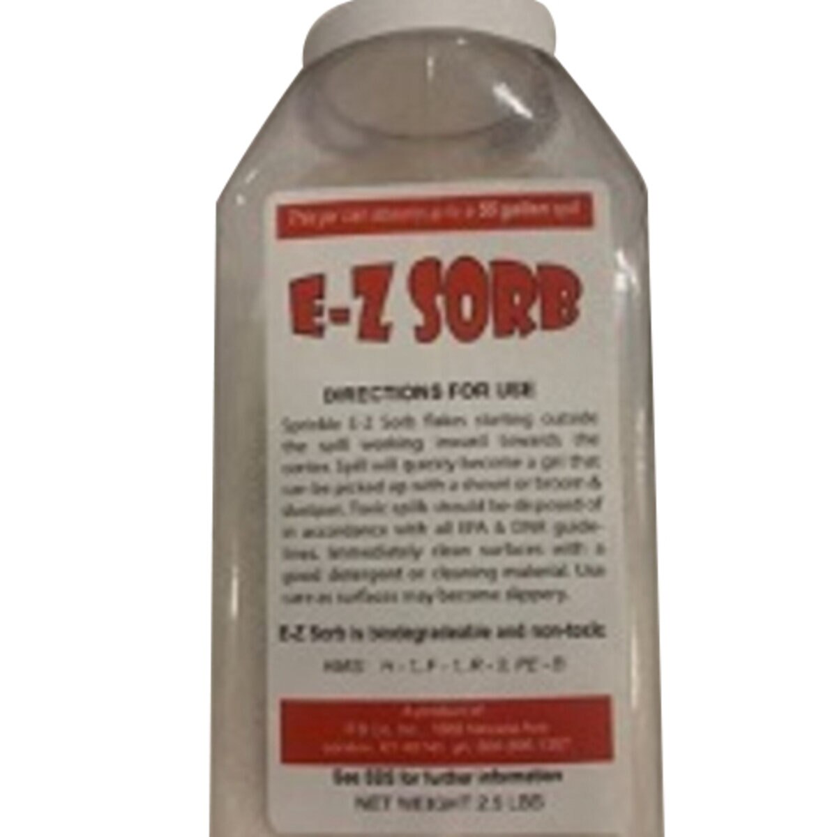 EZ-SORB Spill Containment Flakes, 2.5 lb. Container | SiteOne US