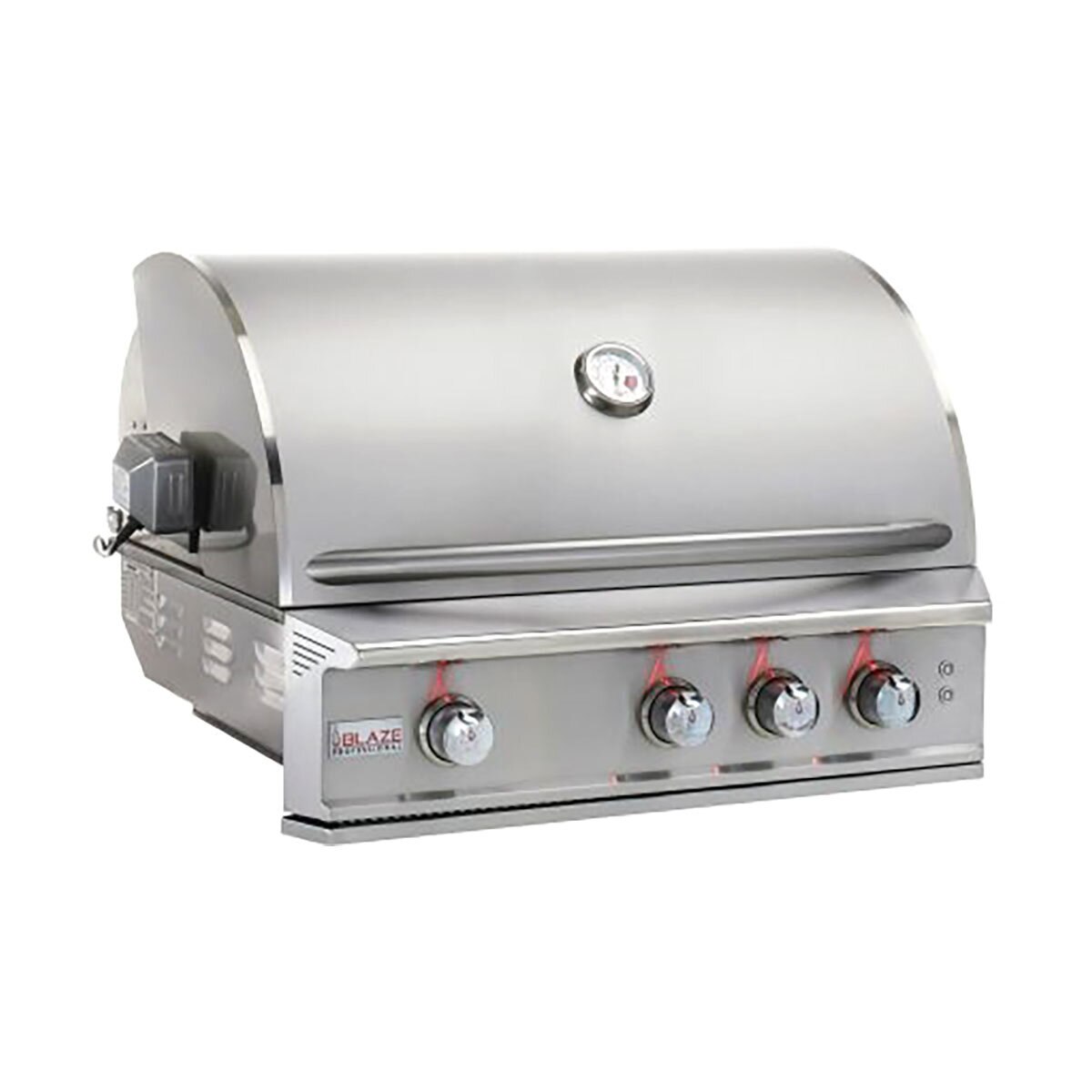 Blaze Professional LUX 34 in. 3 Burner Built-In Grill with Rear ...