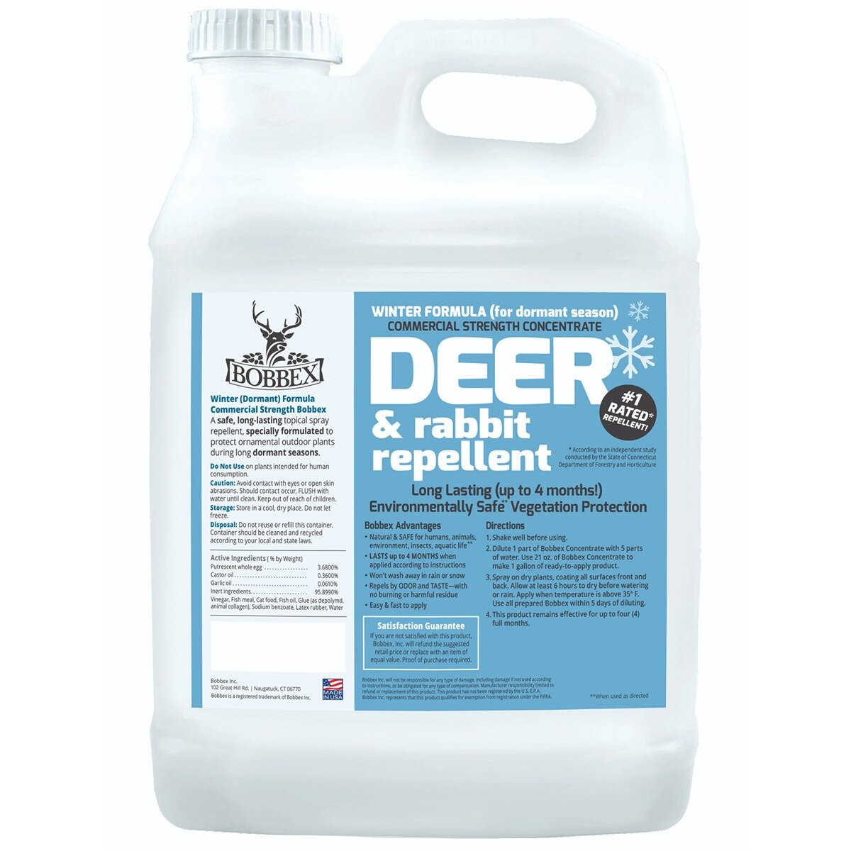 Bobbex Winter Deer and Rabbit Repellent 2.5 Gal | SiteOne US