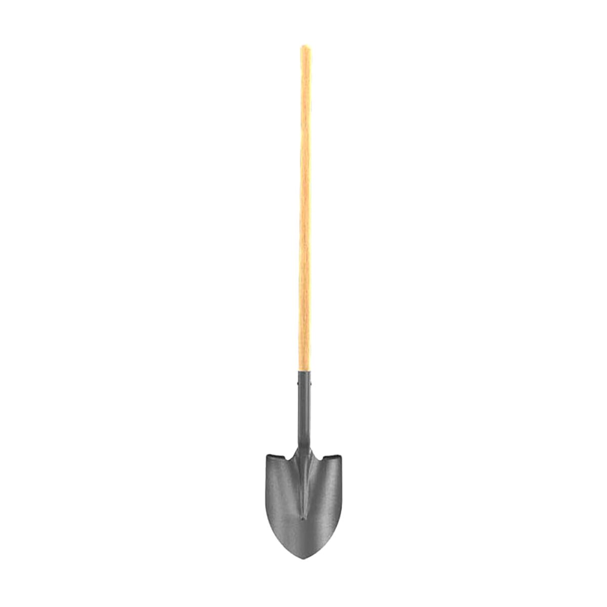 Bon Tool Closed Back Shovel Round Point w/ 47 in. St. Wood Handle ...
