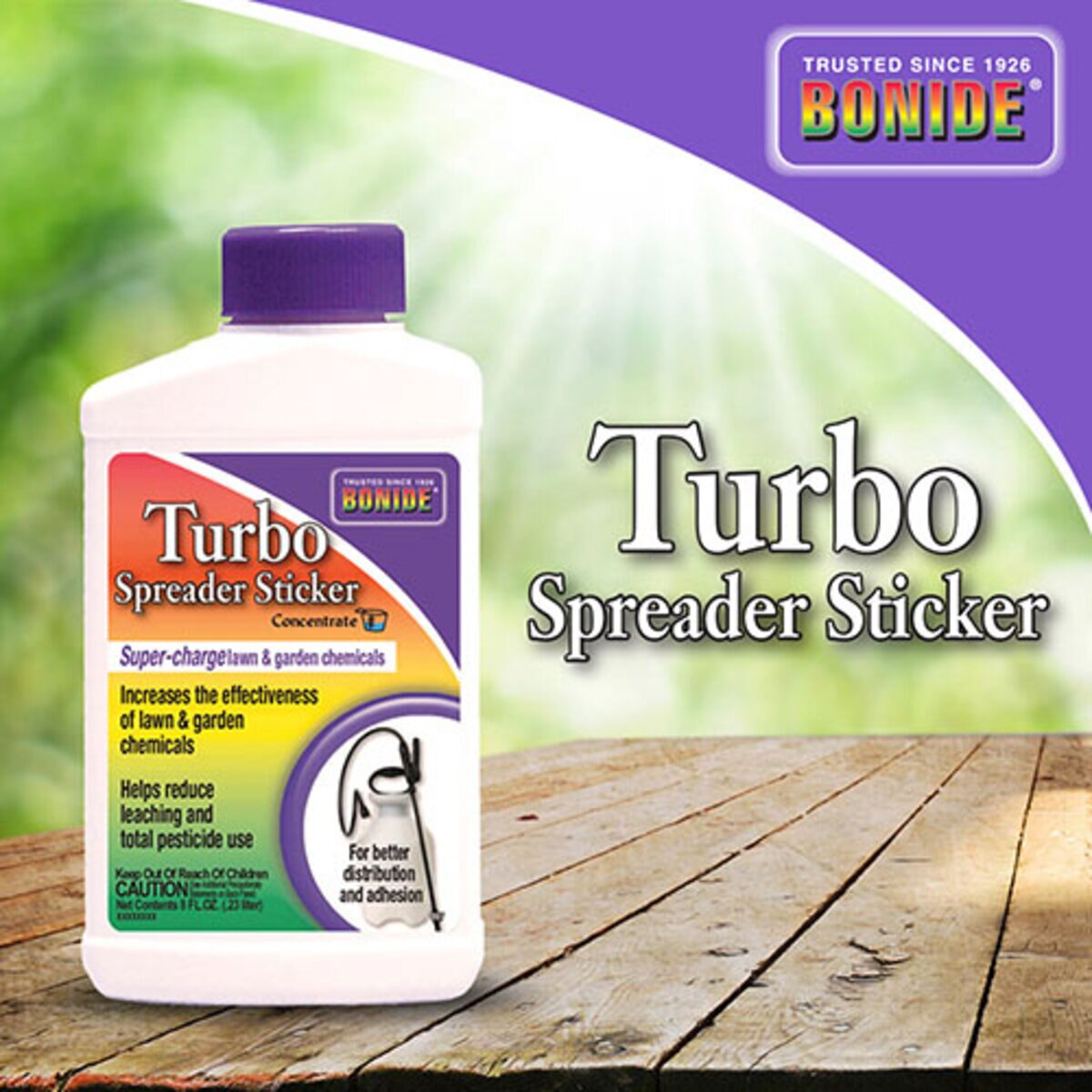 Bonide Turbo Spreader Sticker 8 oz | SiteOne US