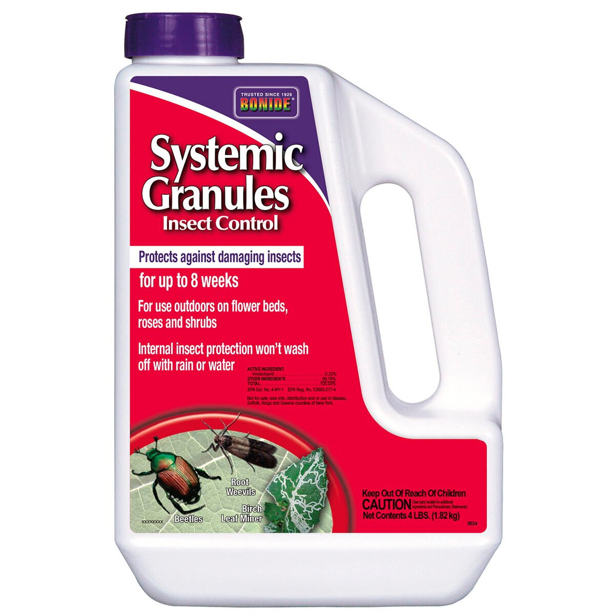 Bonide Systemic Granules Insect Control 4 lb. Bottle | SiteOne