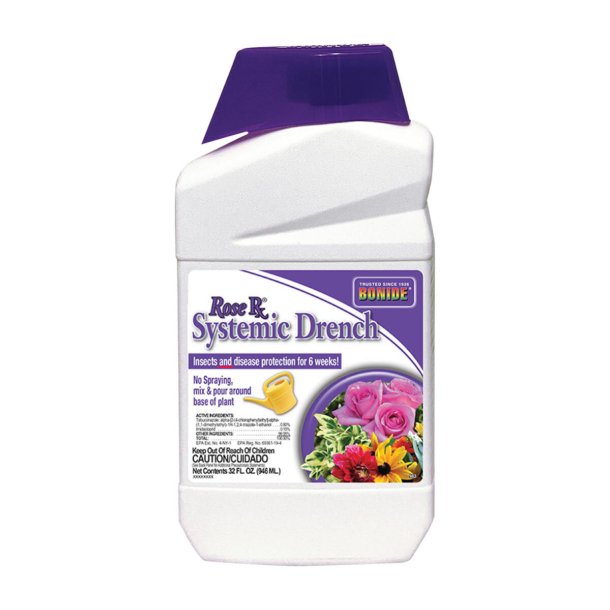 Bonide Rose Rx Systemic Drench Concentrate Herbicide Liquid 1 qt | SiteOne