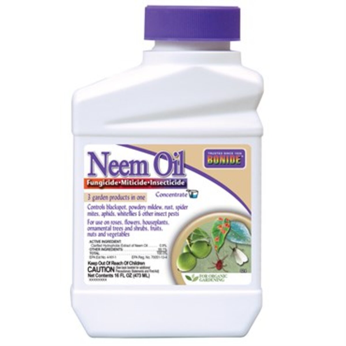 Bonide Captain Jack's Neem Oil 3-in-1 Fungicide, Insecticide and ...