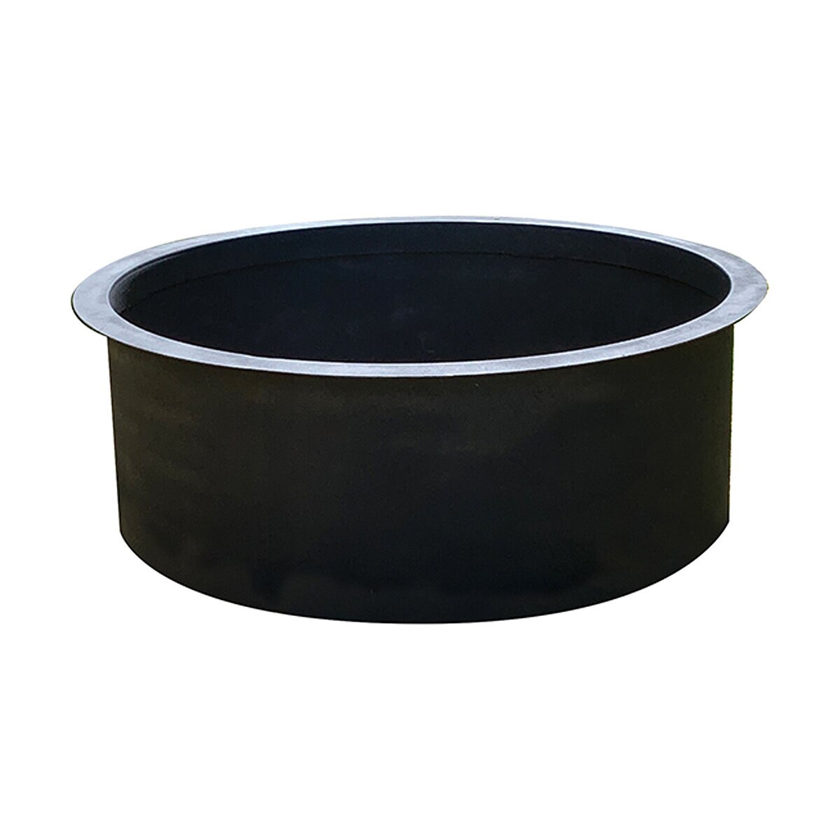 Morris Smoke-less Round Fire Pit Insert w/ Lid Fits 27 in. - 32 in ...
