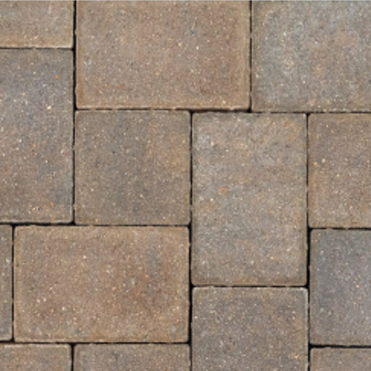 Basalite Borgert Cobble Paver Square Golden Brown 6 in. x 6 in. (85.4 ...