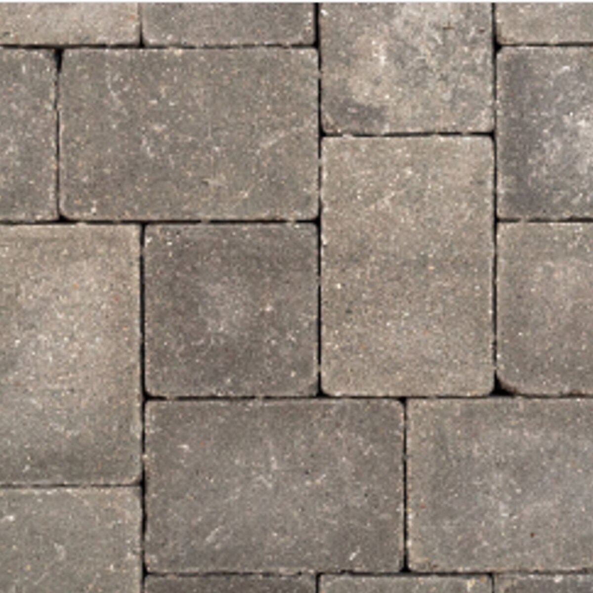 Basalite Borgert Cracovia Paver Square Sterling Gray 6 in. x 6 in. 60 ...