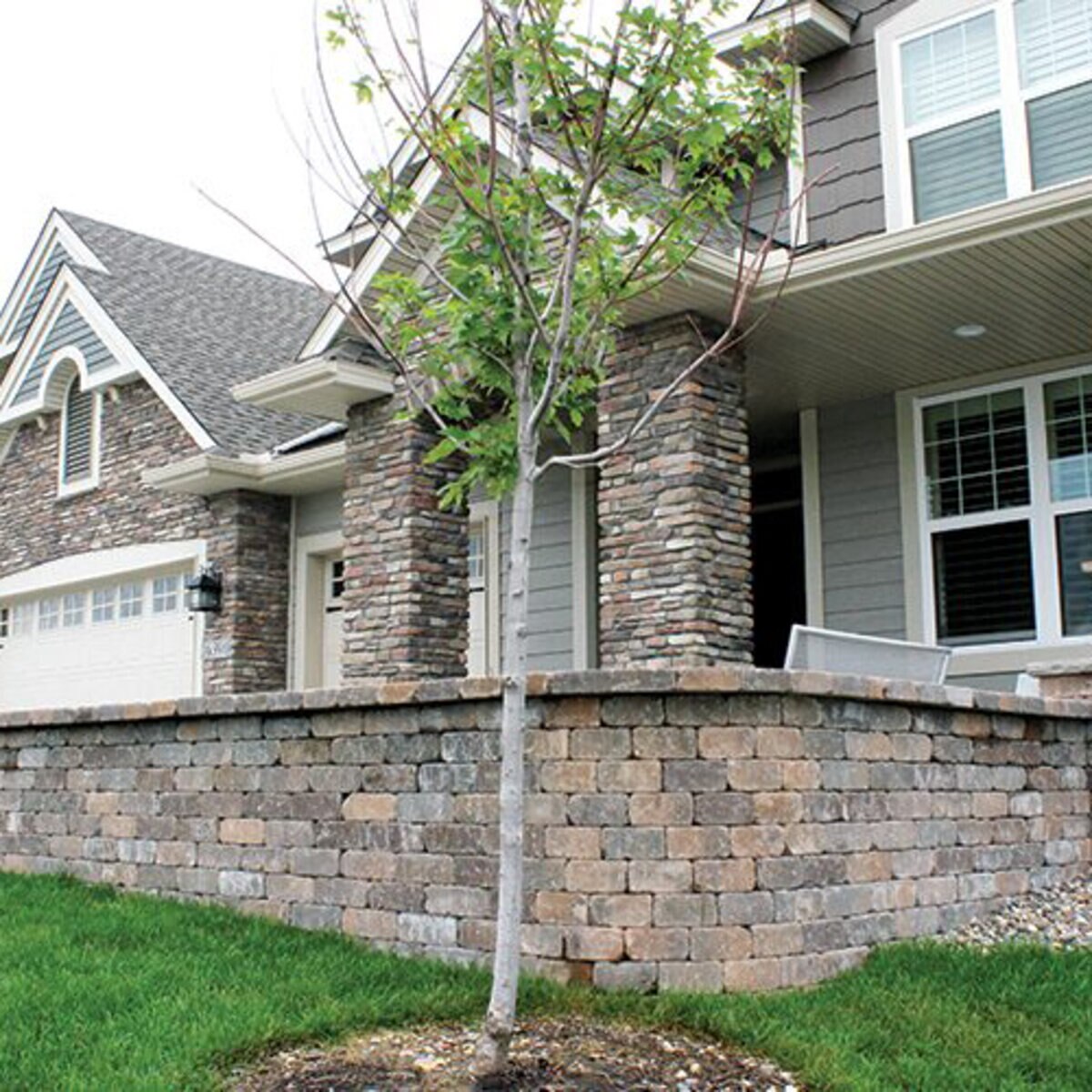 Basalite Borgert Strassen Retaining Wall A Block Minnesota River 8 in ...