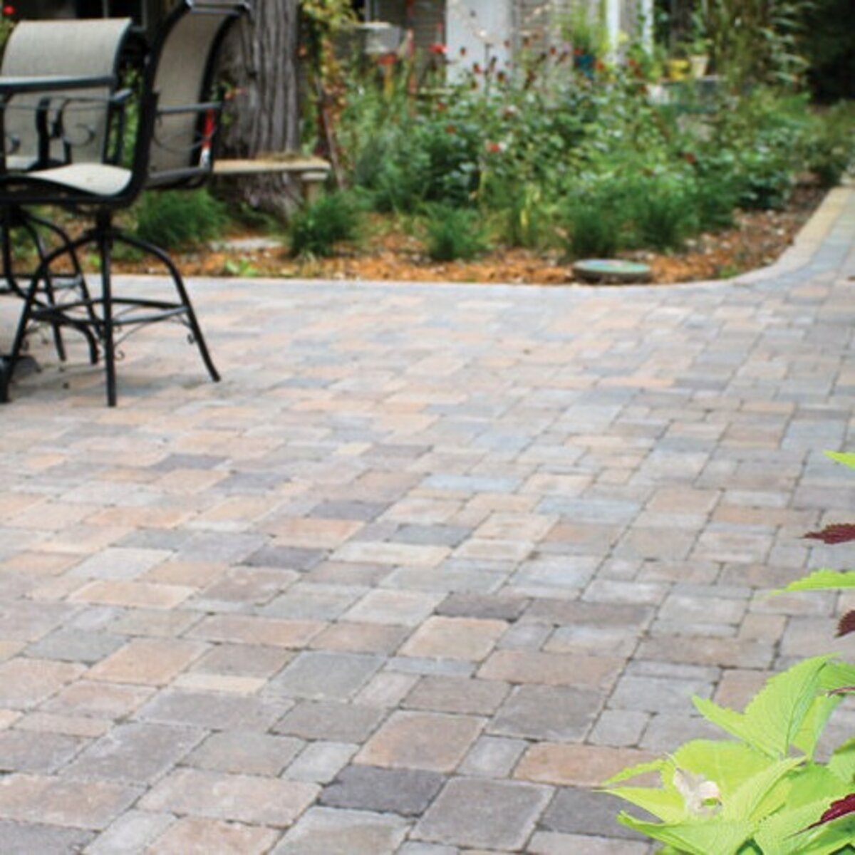 Basalite Borgert Cracovia Square Paver Grand Canyon Large 9 in. x 9 in ...
