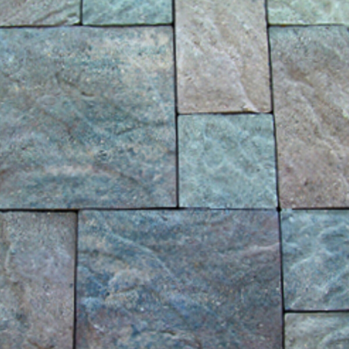 Basalite Borgert Vavel II Small Square Paver North Shore 7 in. x 7 in ...