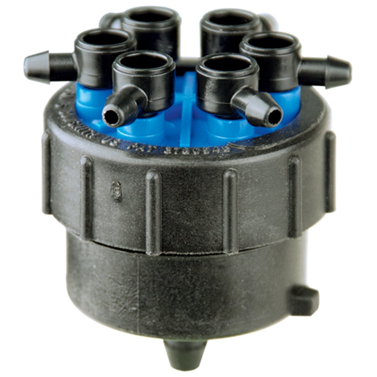 Bowsmith 6 Outlet Emitter 2.0 GPH Red Cap 1/4 in. Barb Inlet | SiteOne US